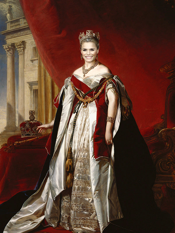 Queen Victoria (III) - Custom Poster — Make Me Royal