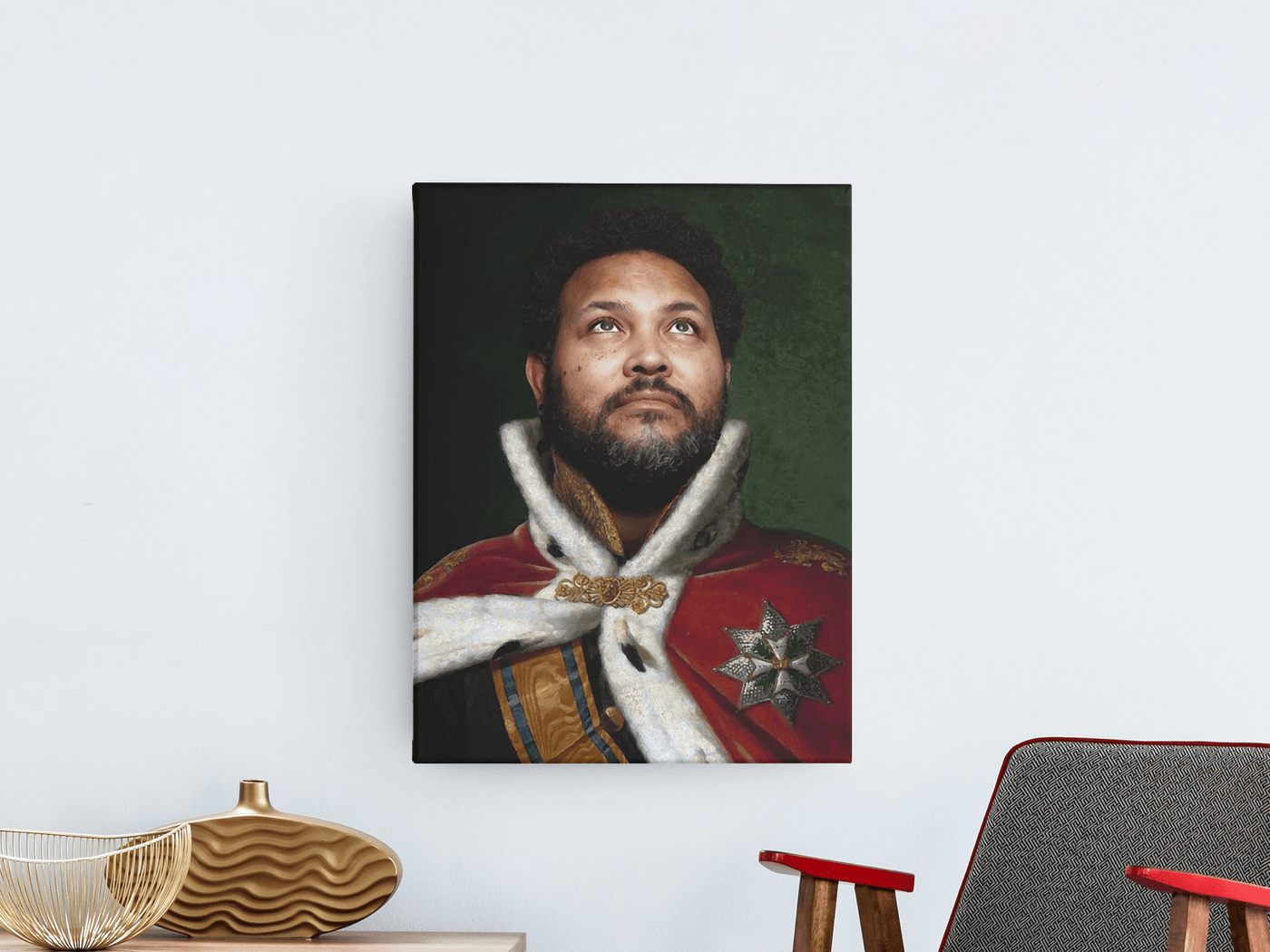 Koning Willem I - Custom Canvas – Make Me Royal
